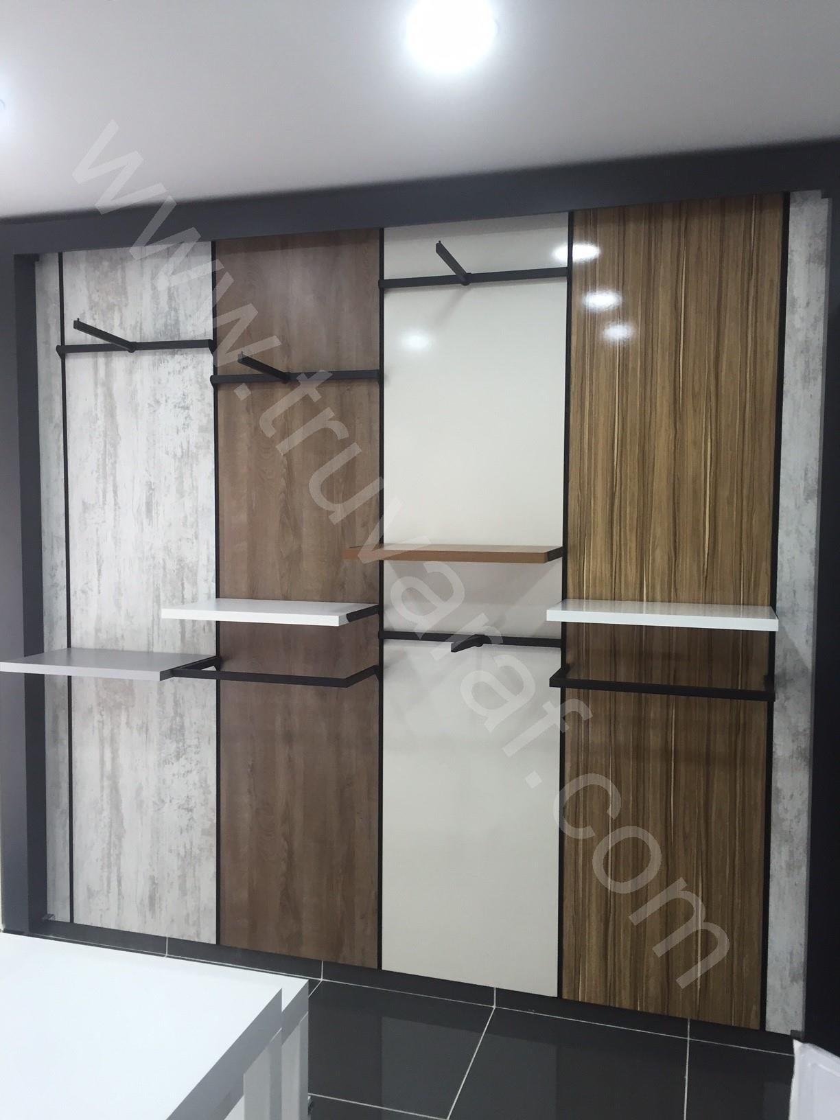 Dikme Raf Modelleri - Truva Raf Sistemleri Mağaza Dekorasyonu